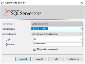Publishing SQL Server database in Docker – Code Buckets